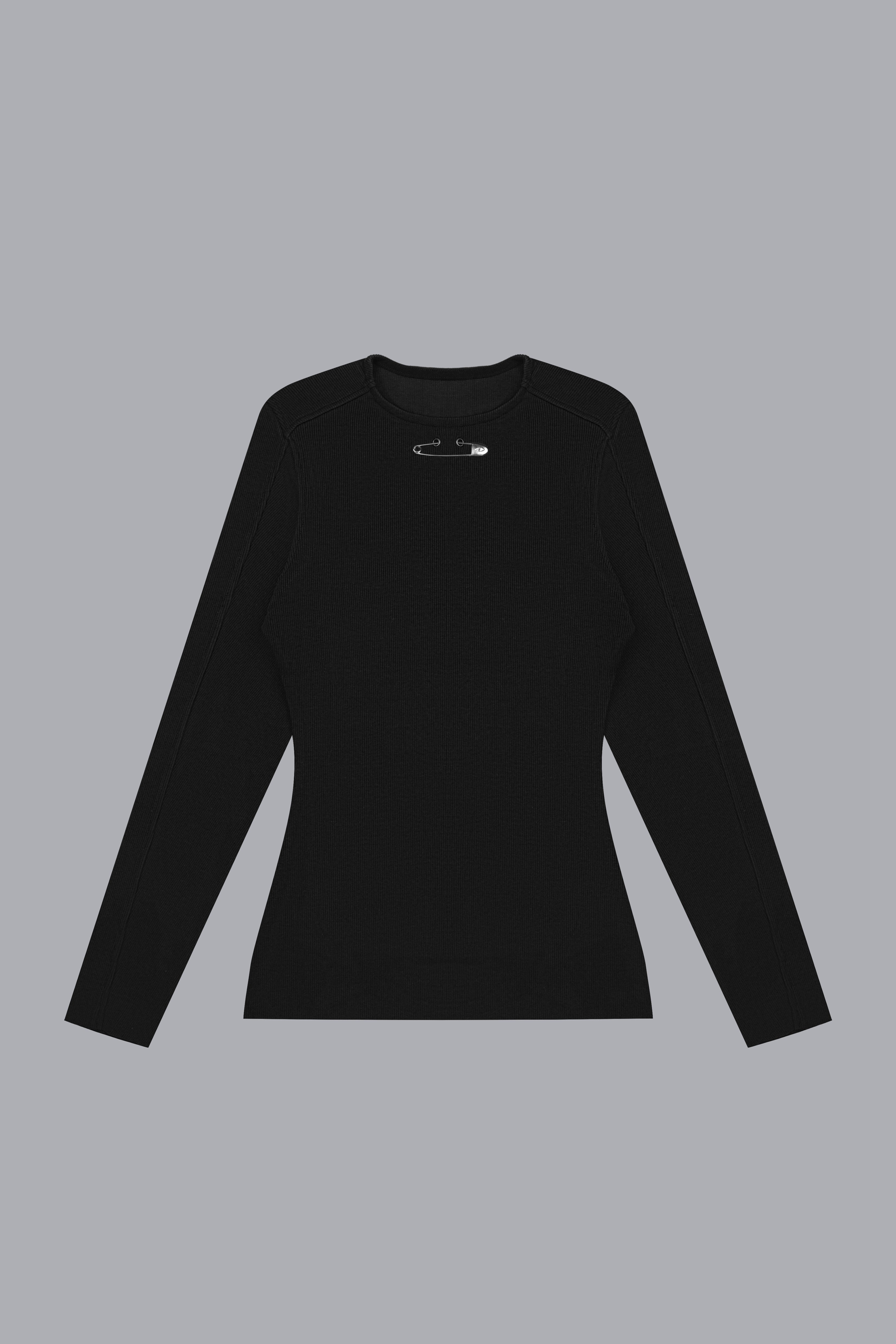 RIBBED COMPRESSION TOP PIN V2 - BLACK – REUDE