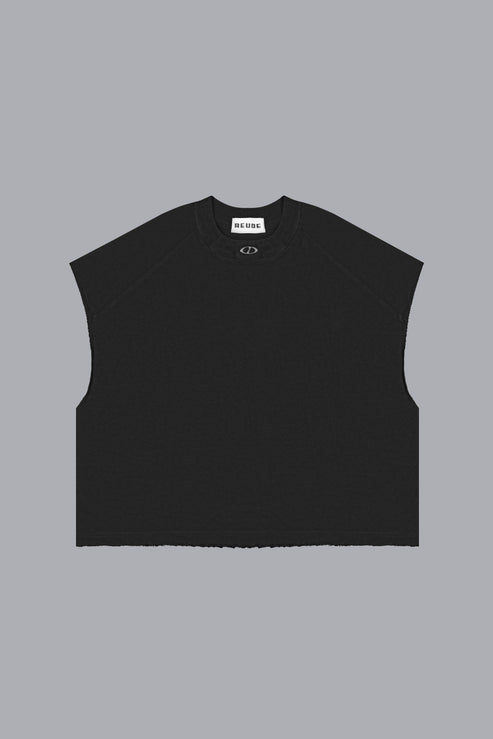 MUSCLE TANK V2 - BLACK – REUDE