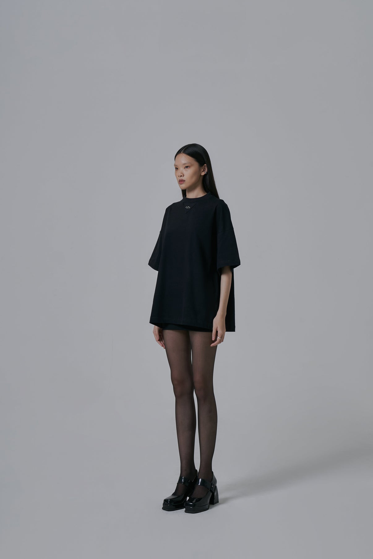 OVERSIZED TEE V1 - BLACK – REUDE